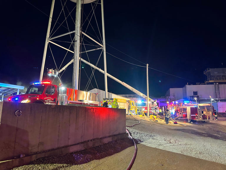 Crews respond to overnight fire at Postville meat packing plant
