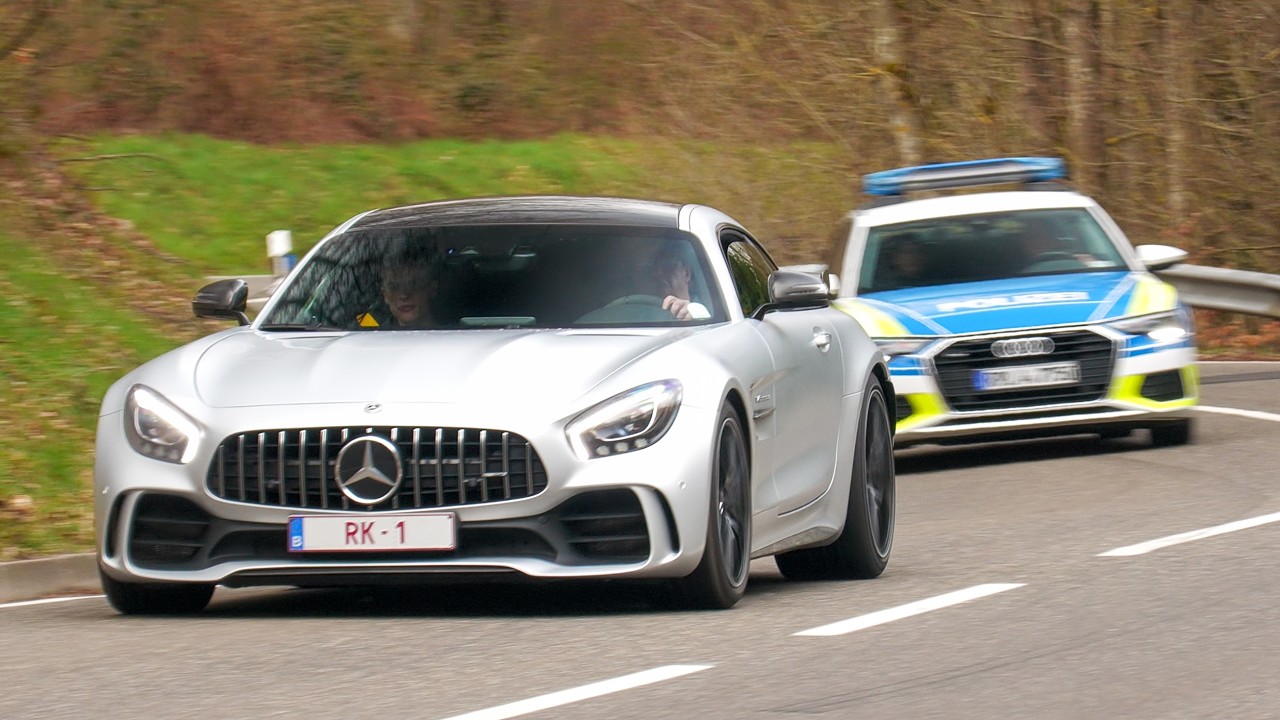 Loud cars cause police chase - chaos everywhere