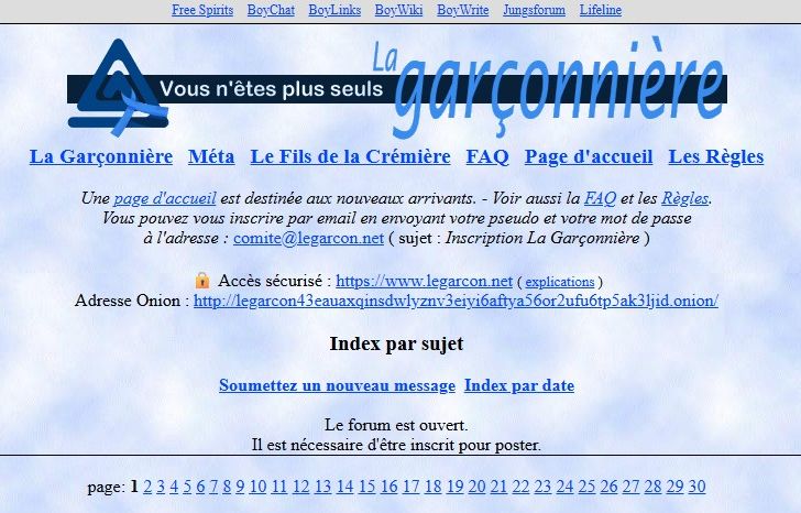 Pédocriminalité : une enquête ouverte contre le forum de discussion ...