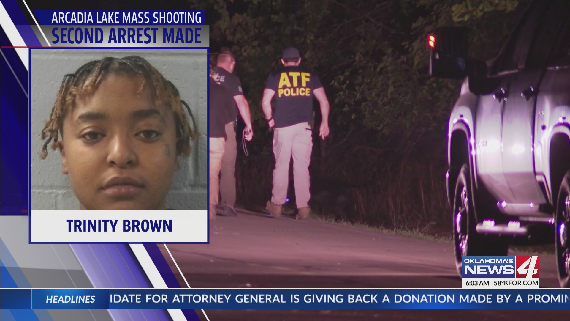 Edmond police announce second arrest in deadly Arcadia Lake shooting