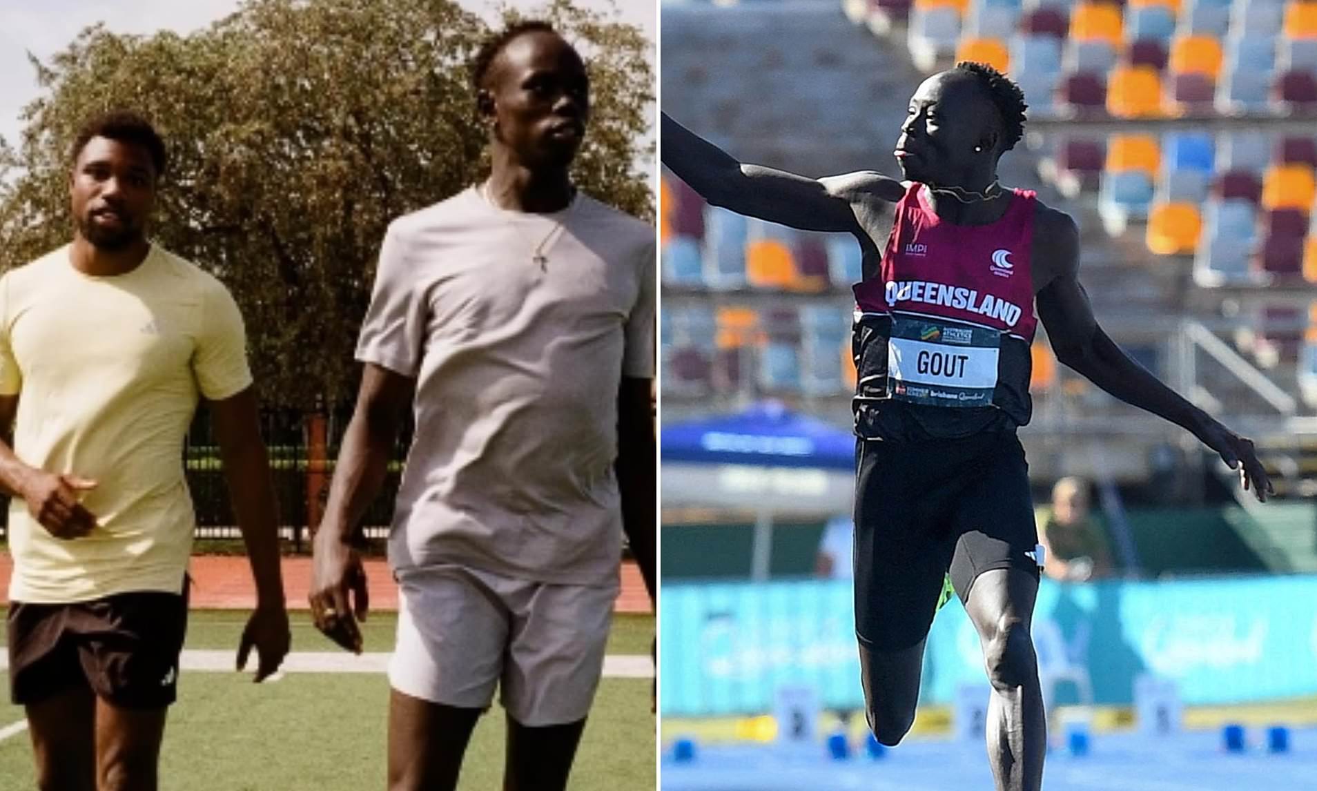 Reigning Olympic sprint champion Noah Lyles pays Gout Gout a huge ...