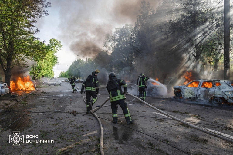 Russia launches massive daytime drone attack on Ukraine