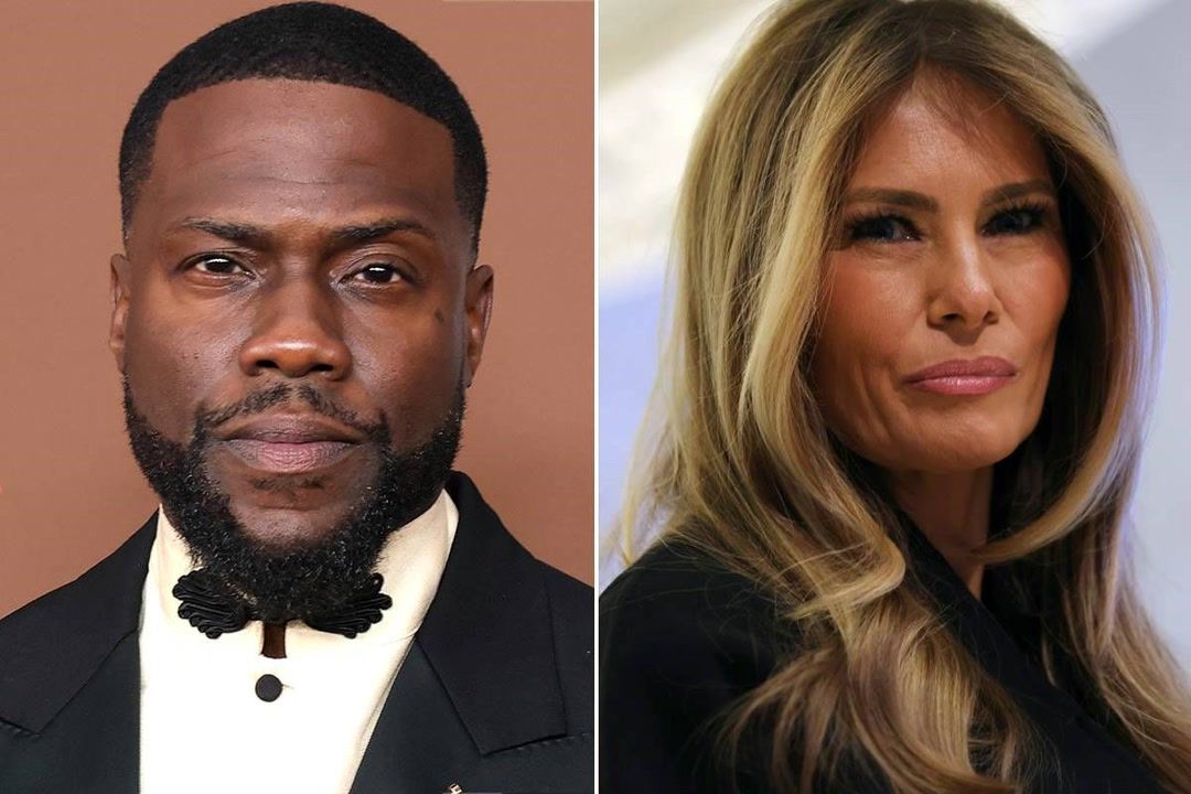 Melania Trump joke axed from Netflix Kevin Hart roast after Jimmy ...