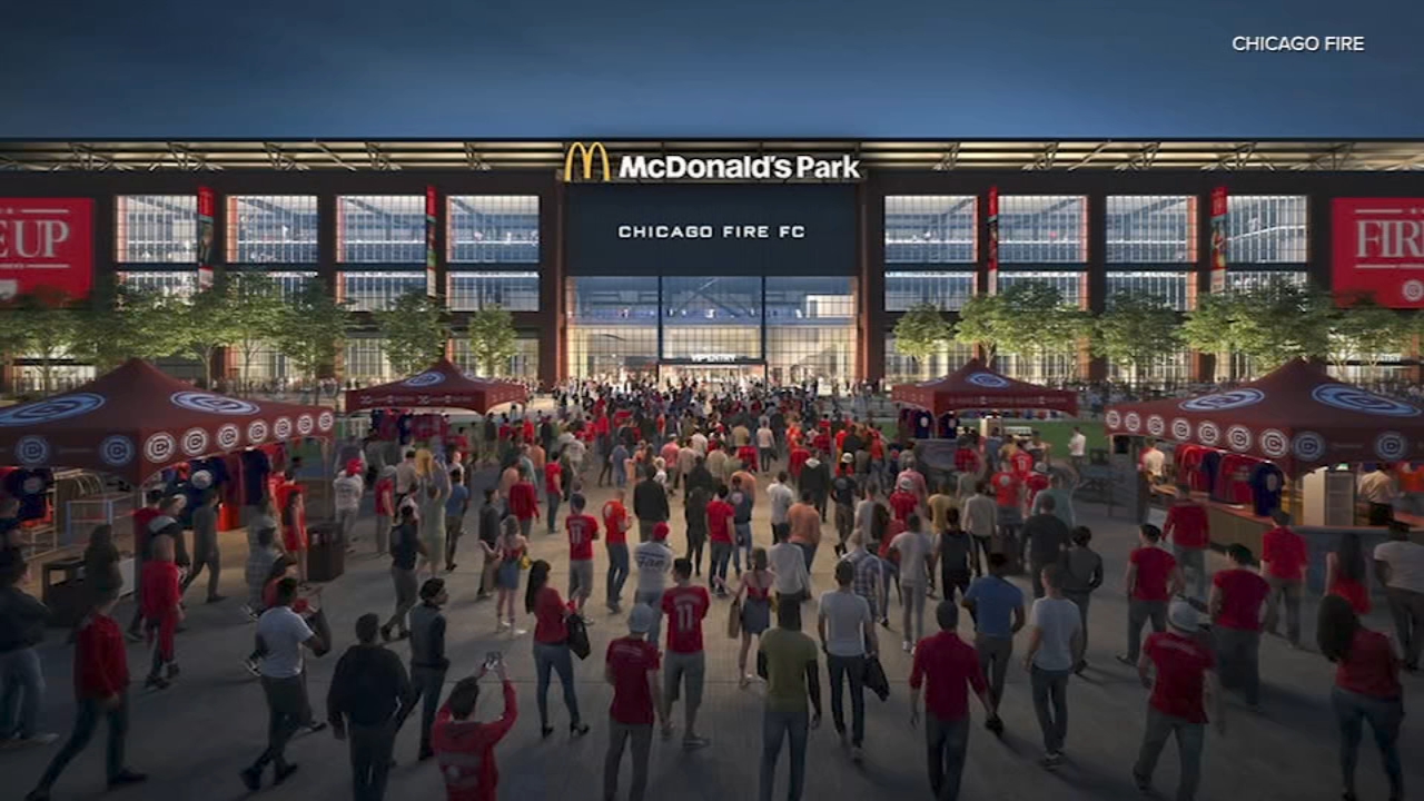 Chicago Fire's new $750M stadium will be named McDonald's Park