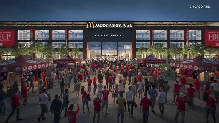 Chicago Fire's new $750M stadium will be named McDonald's Park
