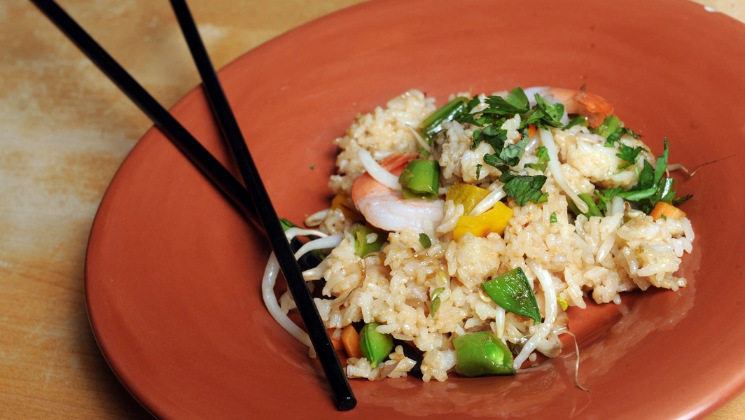 Shrimp fried rice made simple and delicious