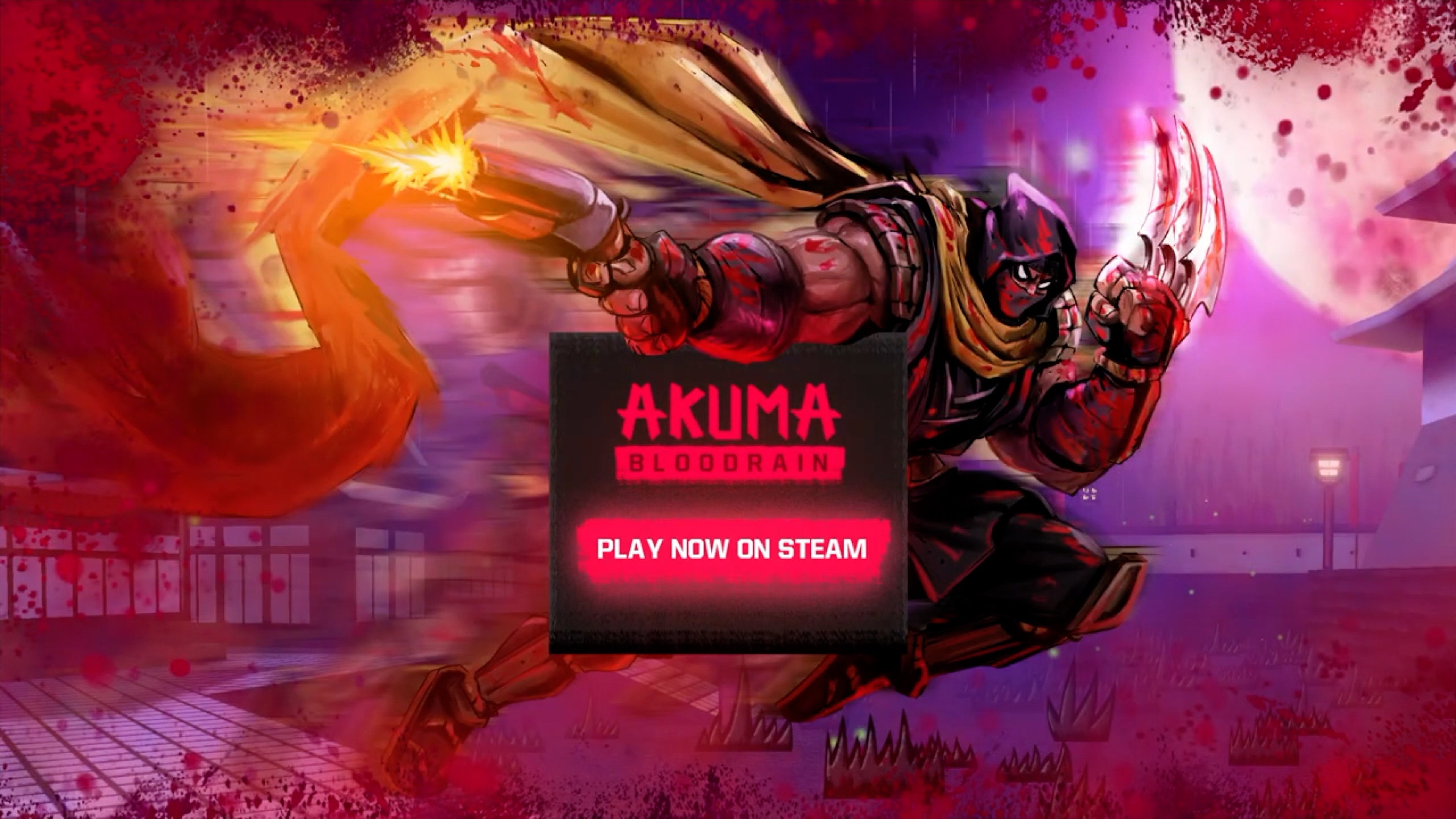 Akuma's Bloodrain official launch trailer