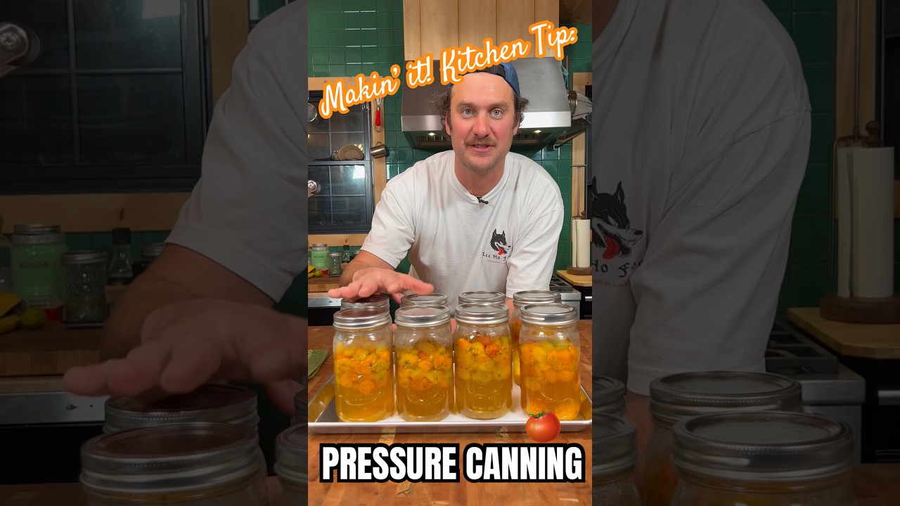 The pressure canning method that keeps garden tomatoes tasting fresh