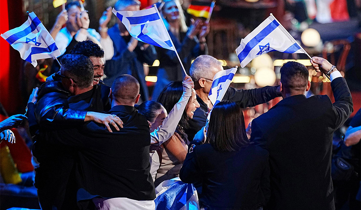 Watch: Eurovision audience were not pleased as Israel got huge public vote