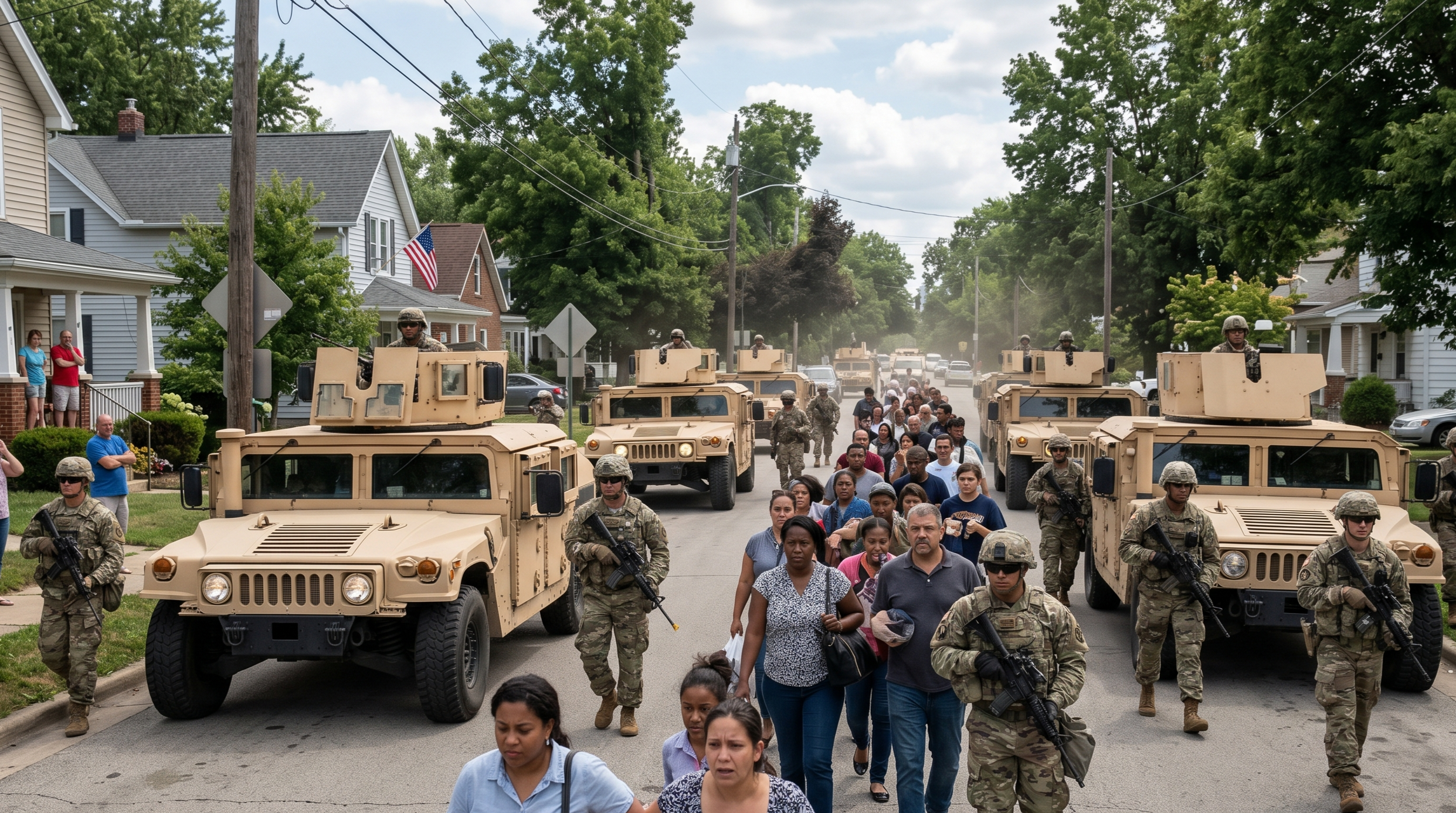 This video shows what happens when deportation turns into military ...