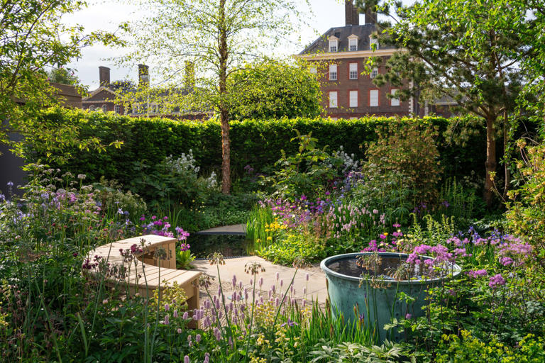 Chelsea Flower Show gardens find a second life boosting mental health