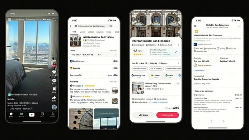 From dances to destinations: TikTok Go lets US users book travel ...