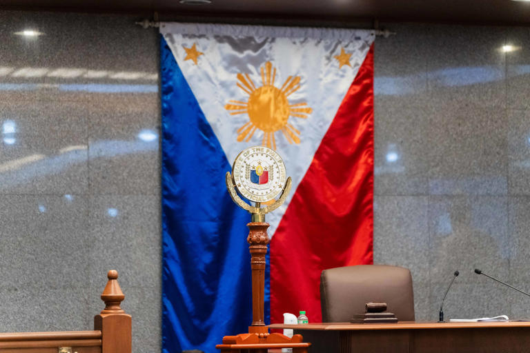 Chaos erupts at Philippine Senate as gunshots ring out during attempted ...