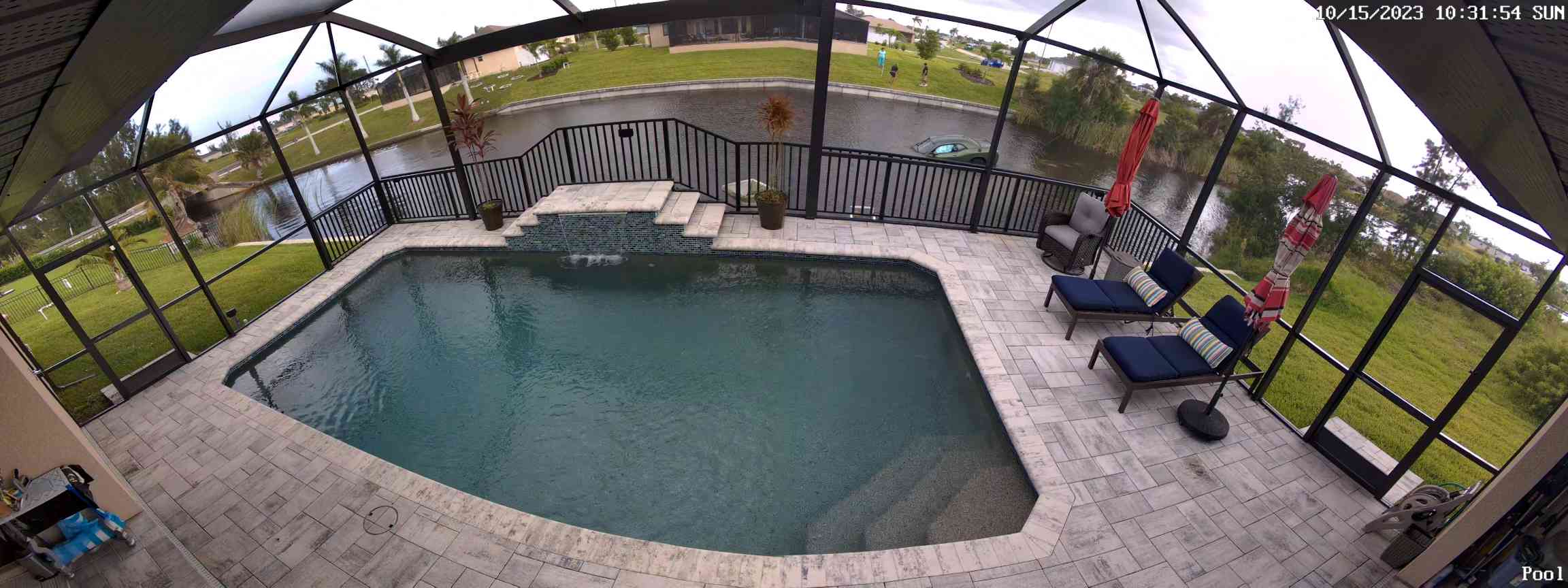 Camera captures canal crash and rescue in Cape Coral