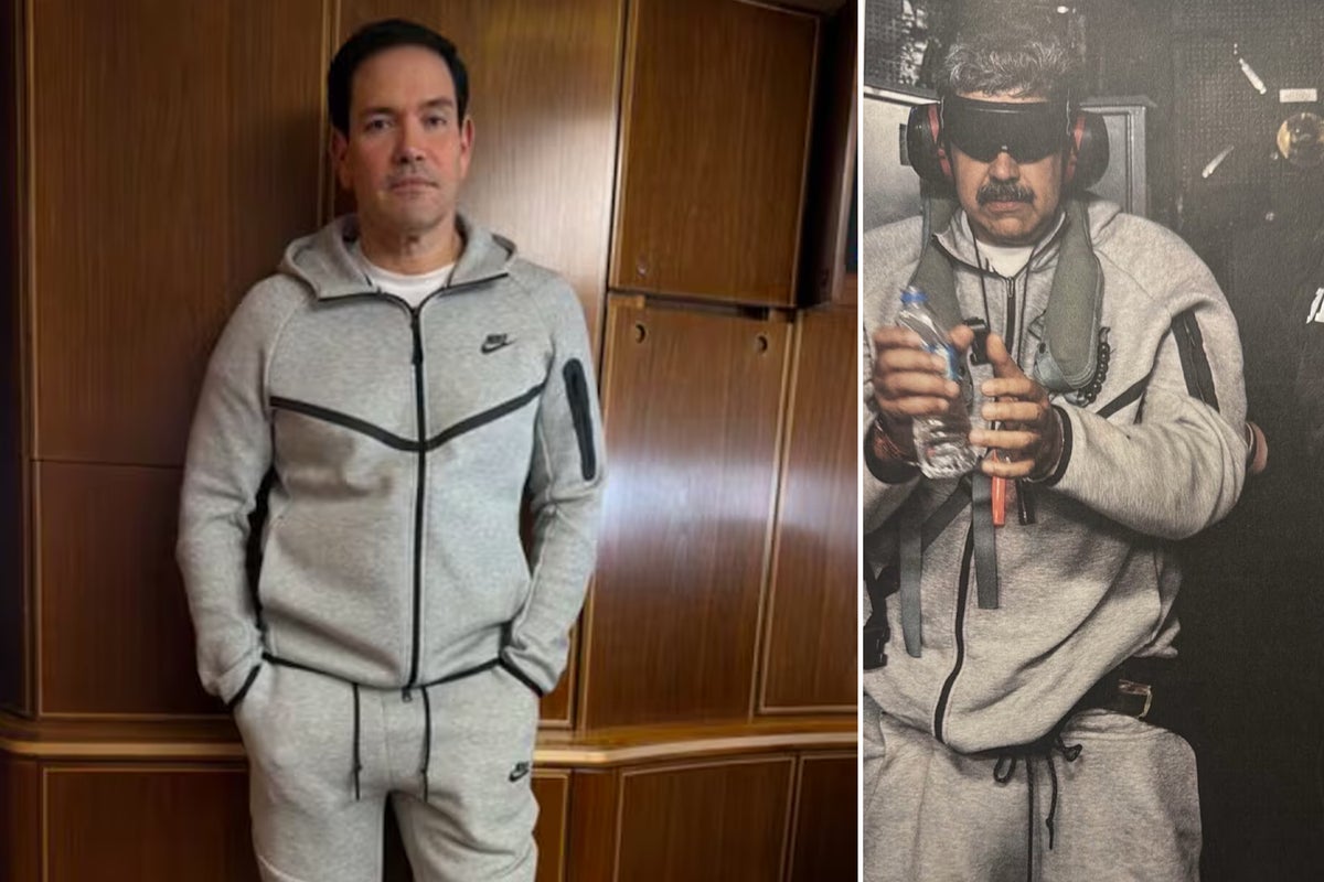 Rubio grilled on traveling to China in Nike outfit after Maduro memes