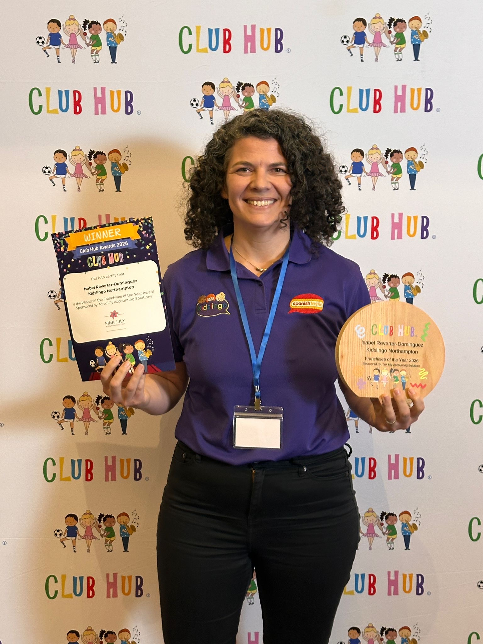 Kidslingo Spanish Northampton & MK wins National Club Hub Award 2026
