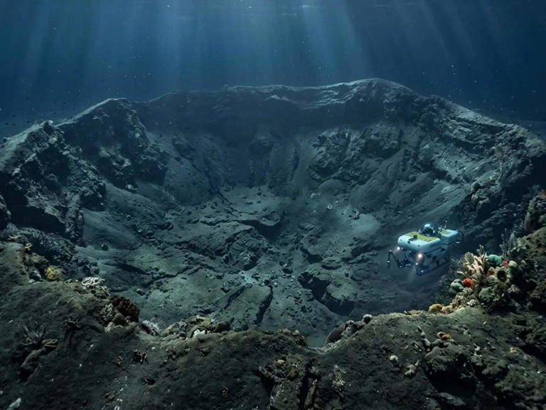 Scientists found a hidden crater under the Atlantic linked to the ...