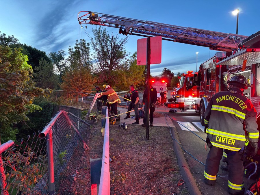 Person seriously injured after 20-foot fall in Manchester