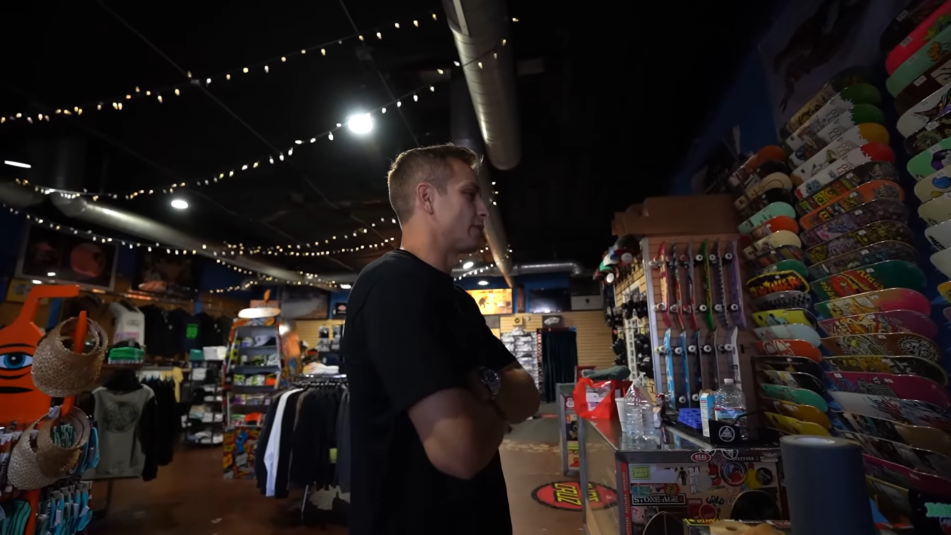 The shock on their face when they realize he bought the entire skateshop