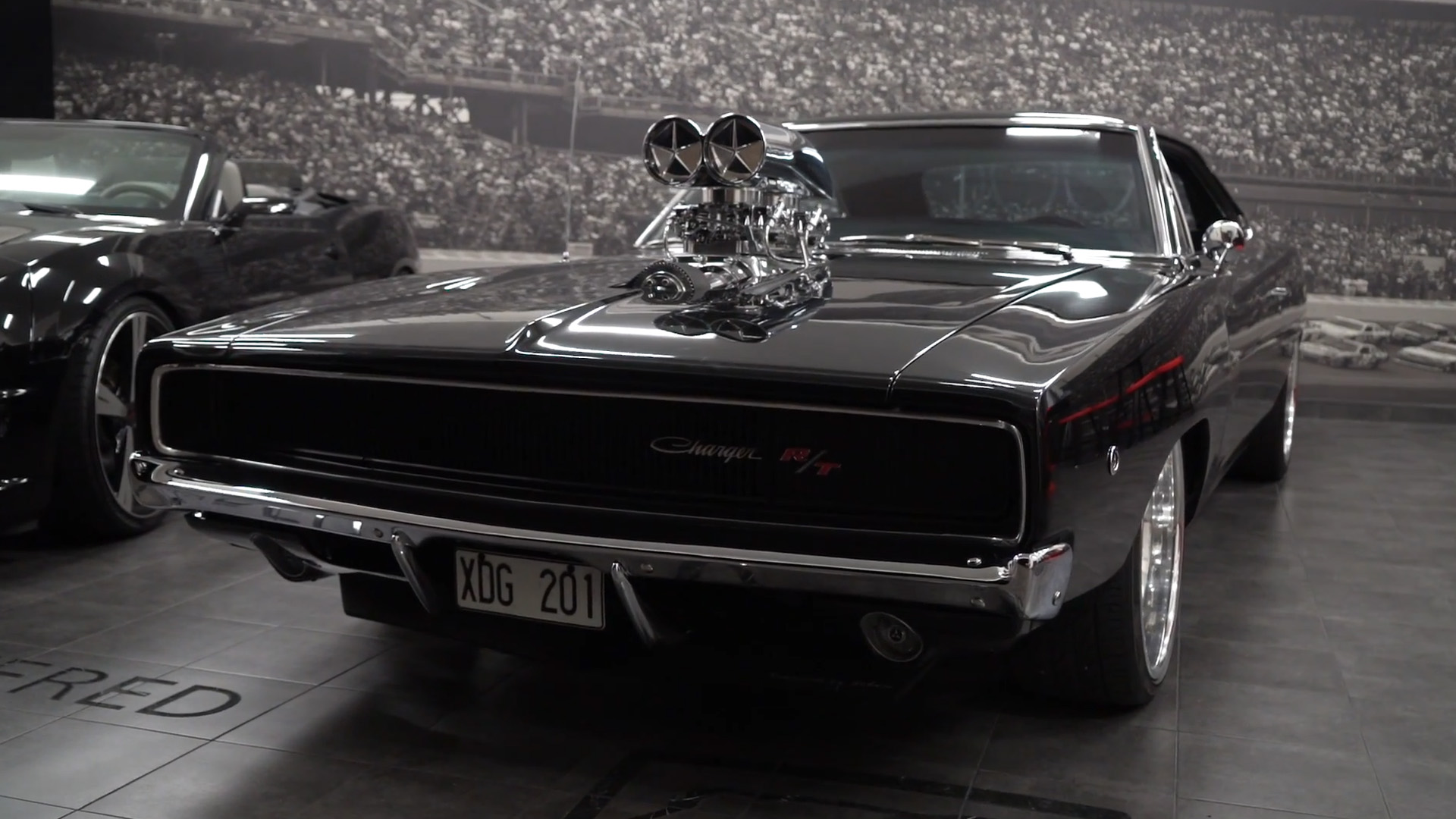 Close look at the insane 1500 HP 1968 Dodge Charger