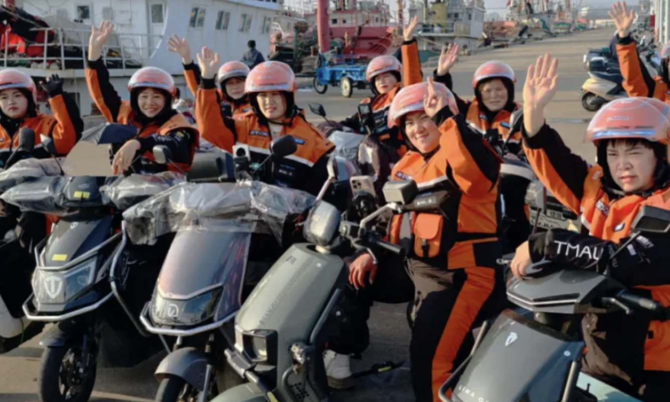 Women on remote Chinese island find new life through food delivery