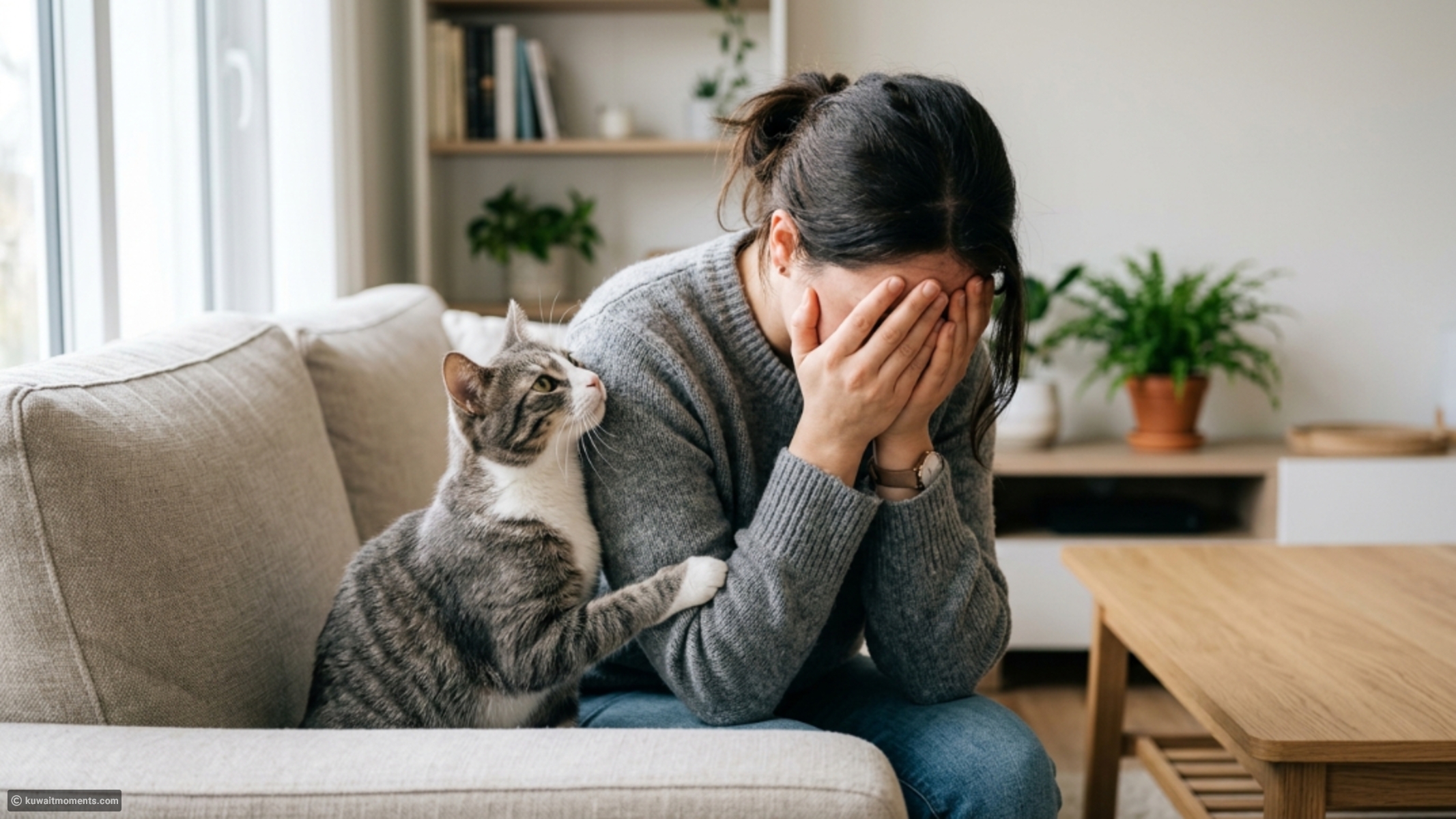 7 things your cat does when you're sad (and how it knows)