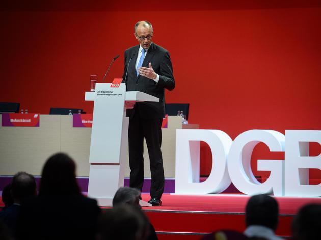 Merz beim DGB ausgepfiffen – Gewerkschaften wollen "nicht die ...