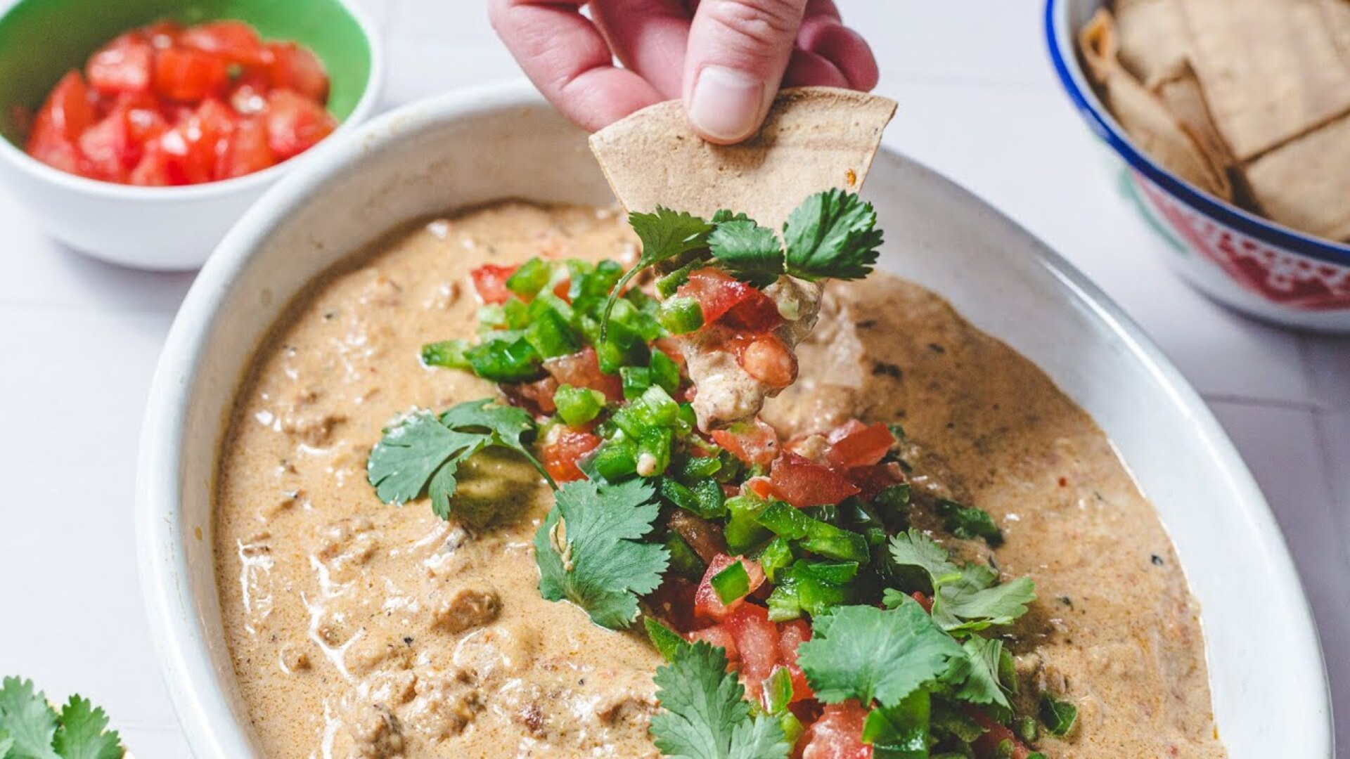 Slow cooker chorizo and queso Rotel dip recipe