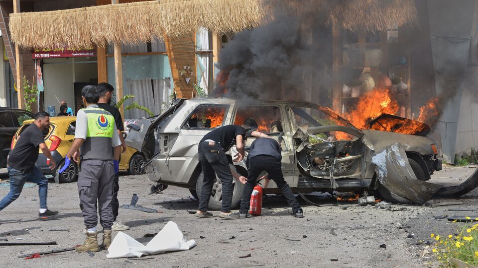 Israeli drone strikes hit cars near Beirut, kill 8 including woman and ...