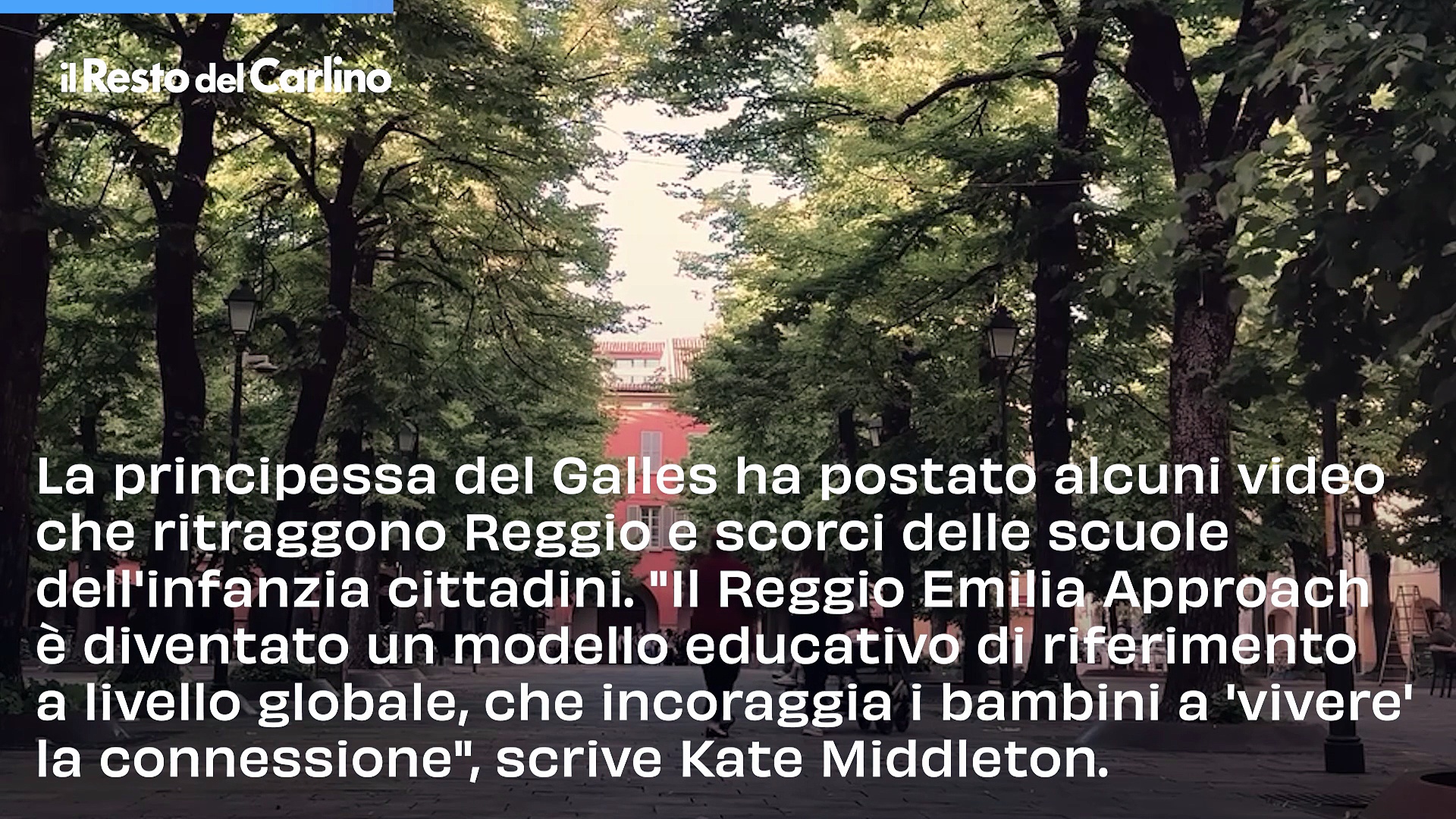 Kate e i video su Instagram: "Pronta per il Reggio Approach"