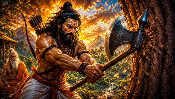 Why Parashurama’s axe wouldn’t leave his hand