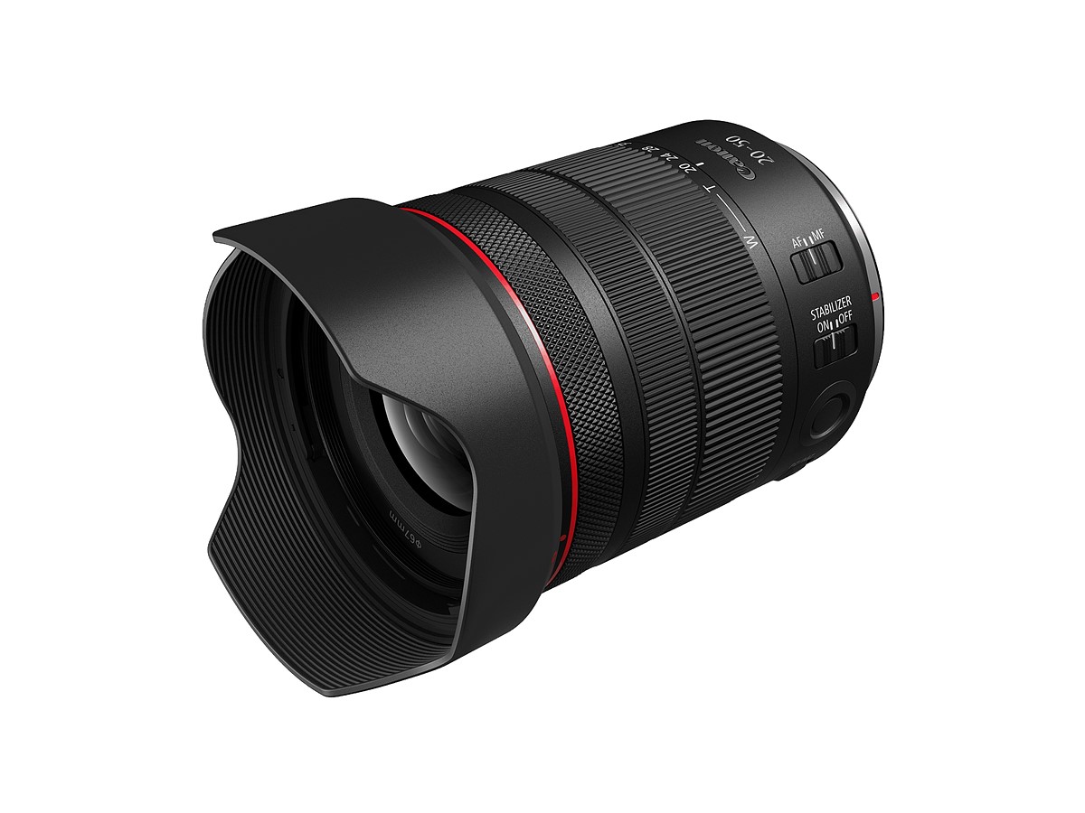 Canon's new lens is a first for its full-frame mirrorless lineup