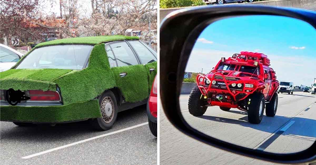 20 weird people who made their cars even weirder