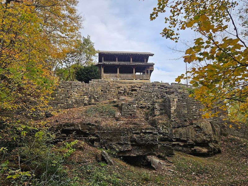 This 260-acre Indiana landmark features secret 1830s mill ruins and ...