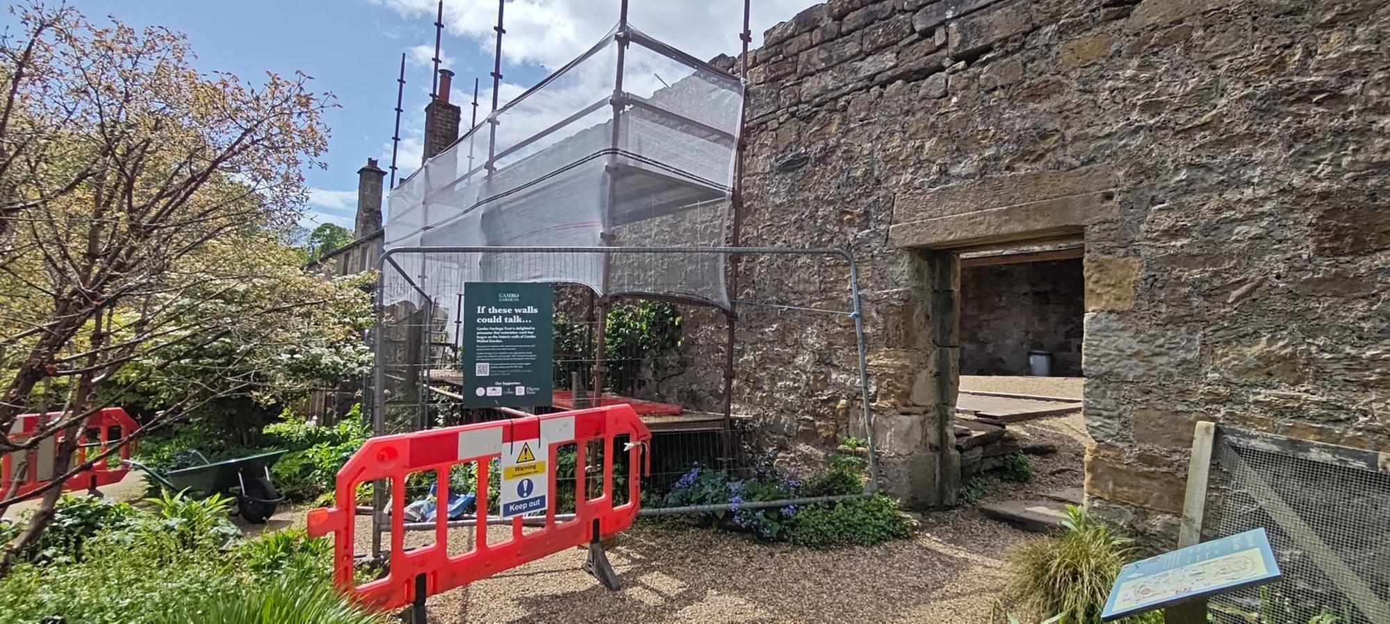 Funding secured for urgent restoration work at 200-year-old walled garden