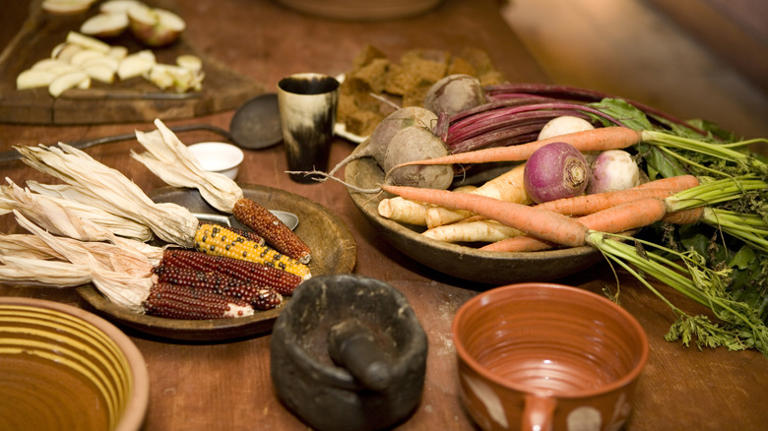 What Americans were eating in 1776