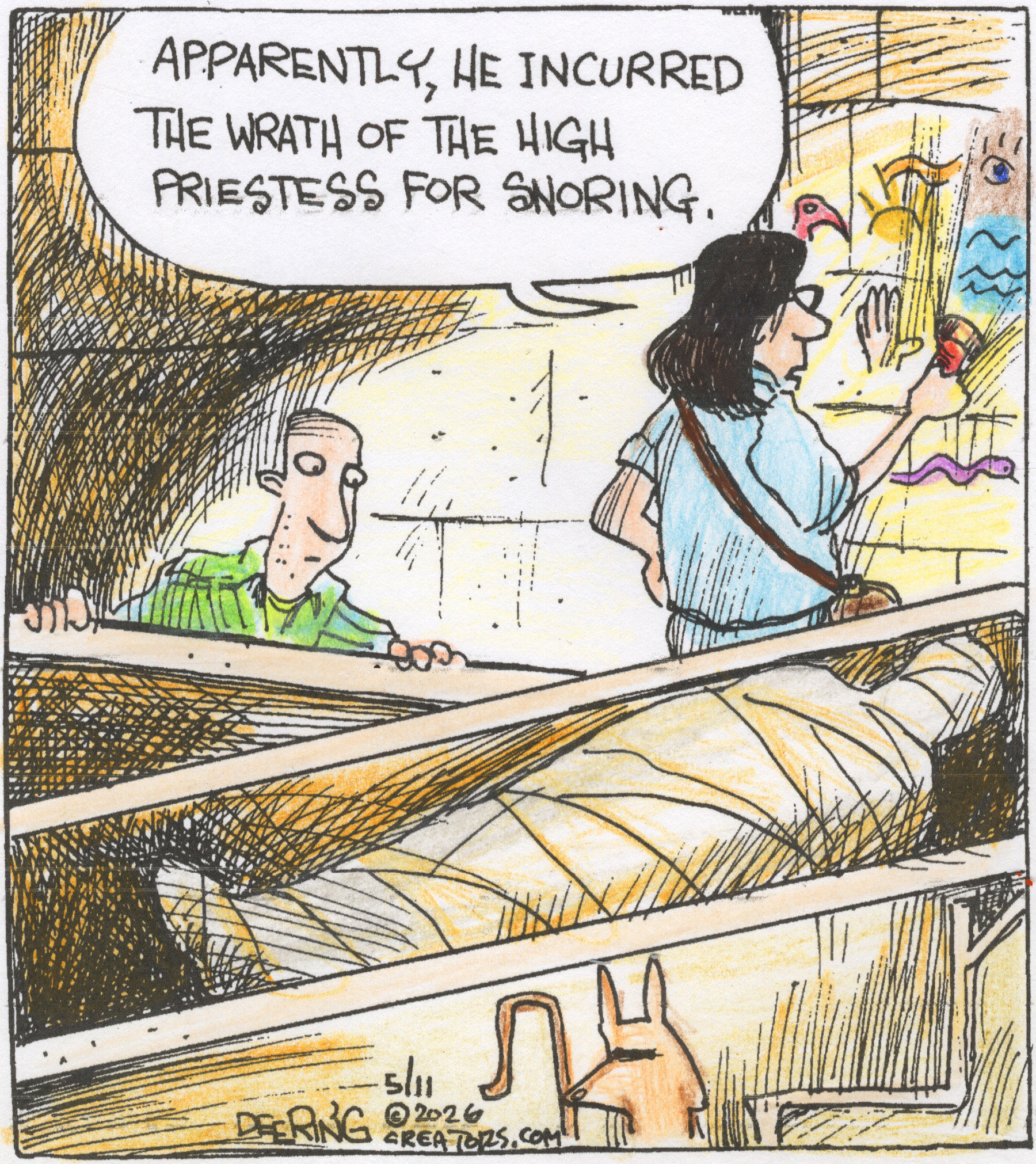 The latest “Strange Brew” comics by John Deering
