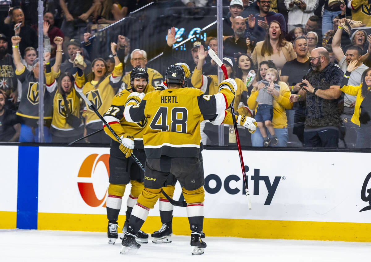 Graney: Hertl’s words ring true as Golden Knights win for teammate