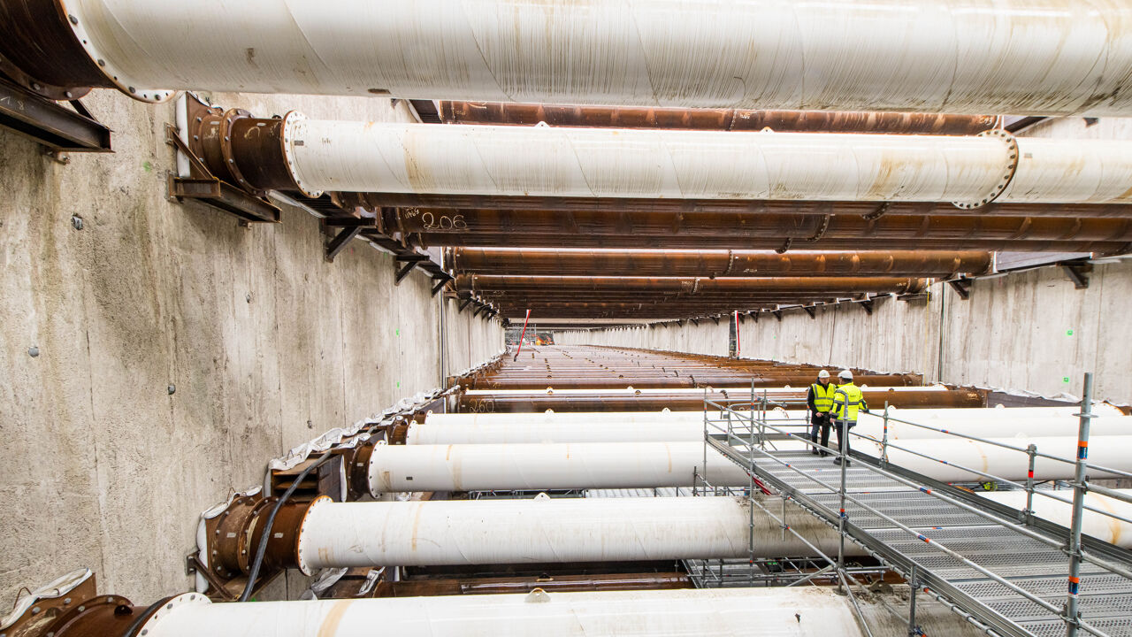 Bouw kanaaltunnels voor Oosterweelverbinding start officieel met ...