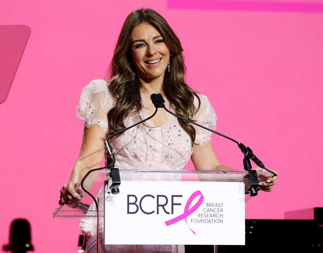 Elizabeth Hurley reflects on her 'really lovely' time at Stagecoach ...