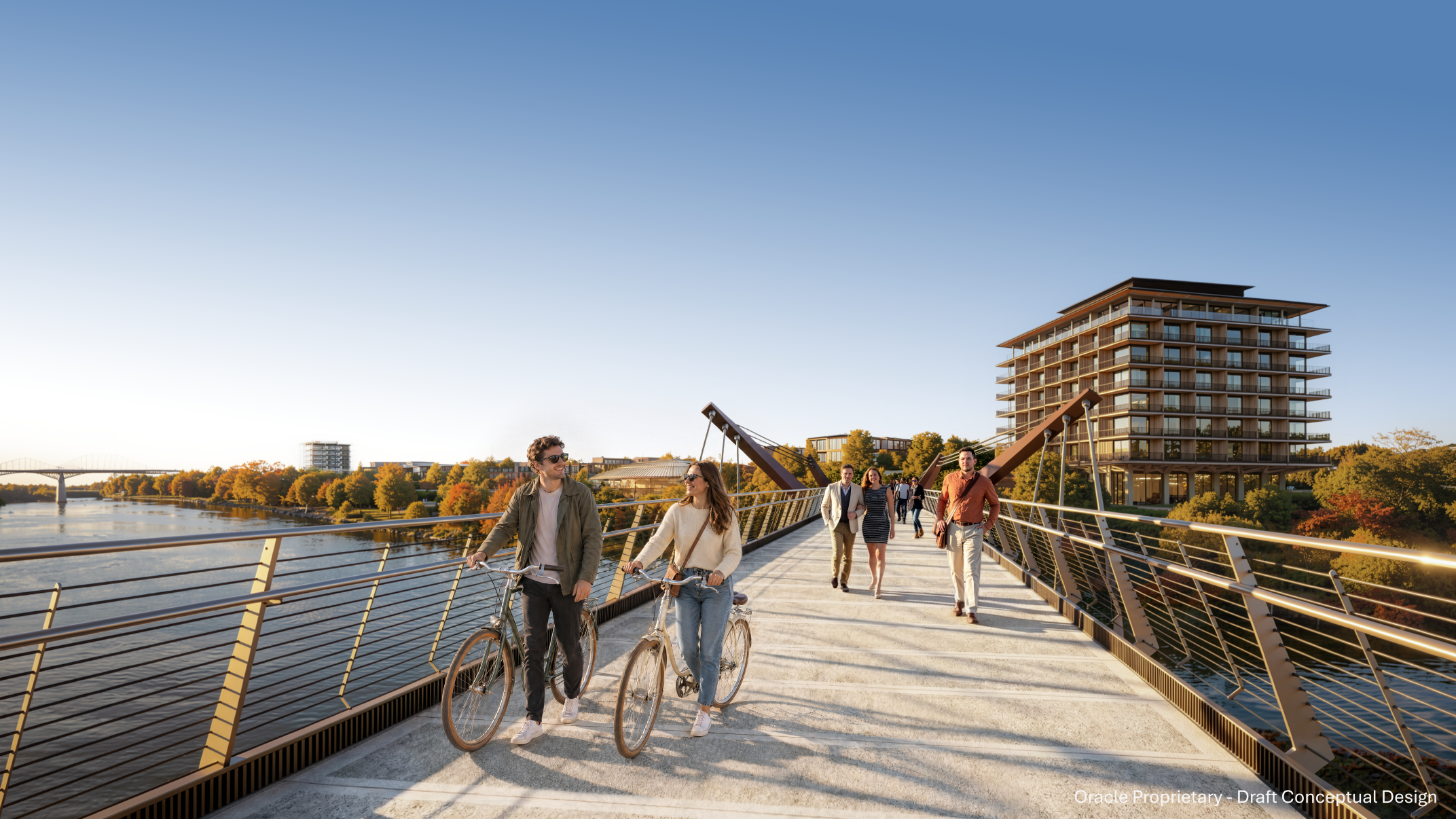 Oracle releases Nashville pedestrian bridge renderings, details