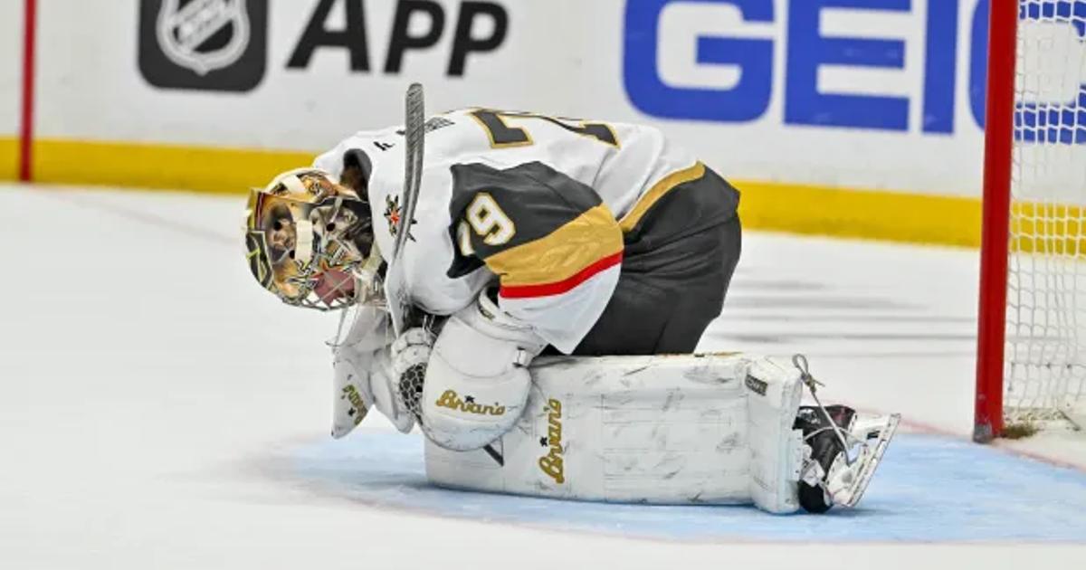 Carter Hart at center of ugly growing arena tension as Golden Knights ...