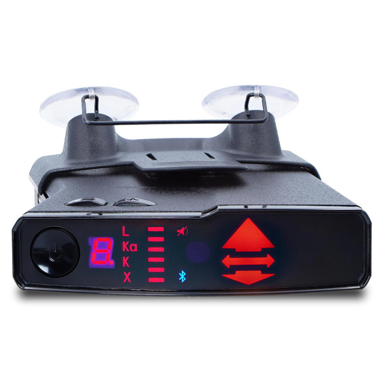 The Valentine V1 Gen2 radar detector picks up speed-measuring devices ...