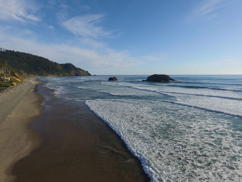 This tiny Oregon beach town has only 250 residents and a 2.5 mile ...