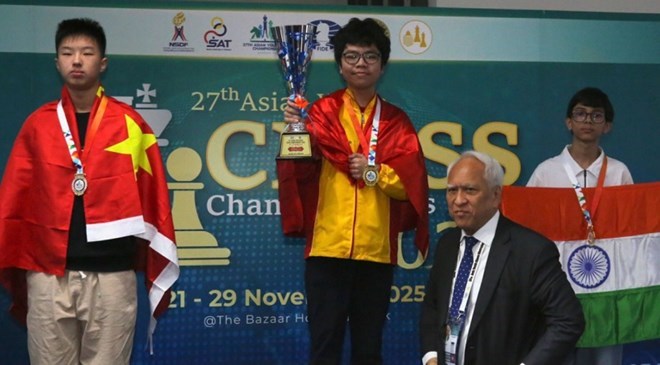 Đội cờ vua Việt Nam chưa quyết định lực lượng chính thức dự Olympiad 2026