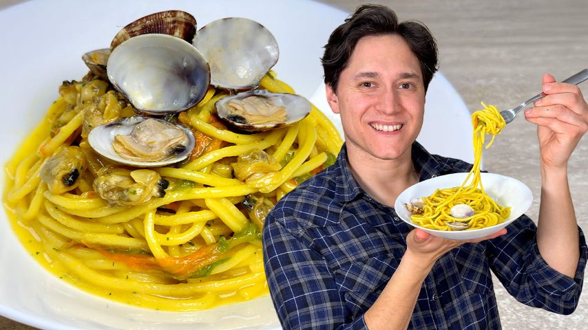 Non i soliti spaghetti alle vongole!