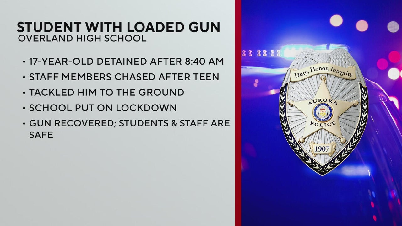 Gun recovered at Overland High School after student tackled in hallway