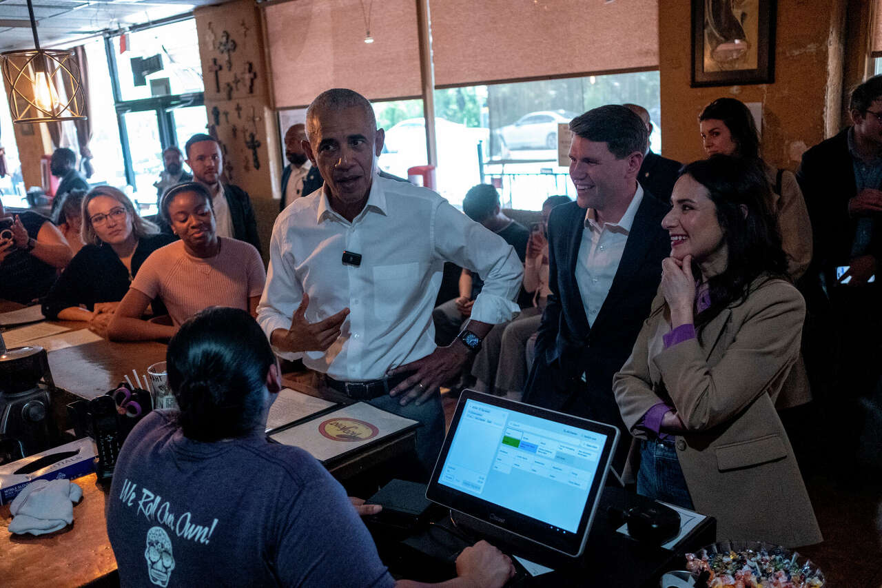 What tacos did Barack Obama and James Talarico order at Taco Joint in ...