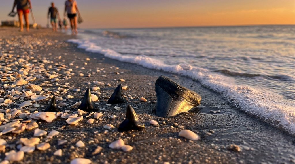 Florida’s beaches are still giving up teeth from ancient sharks