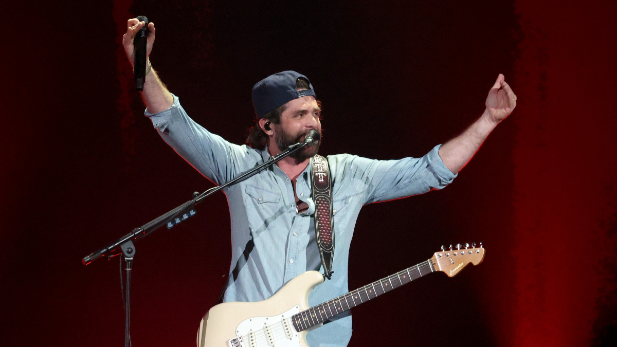 Watch: Thomas Rhett talks about how fatherhood has shifted his perspective